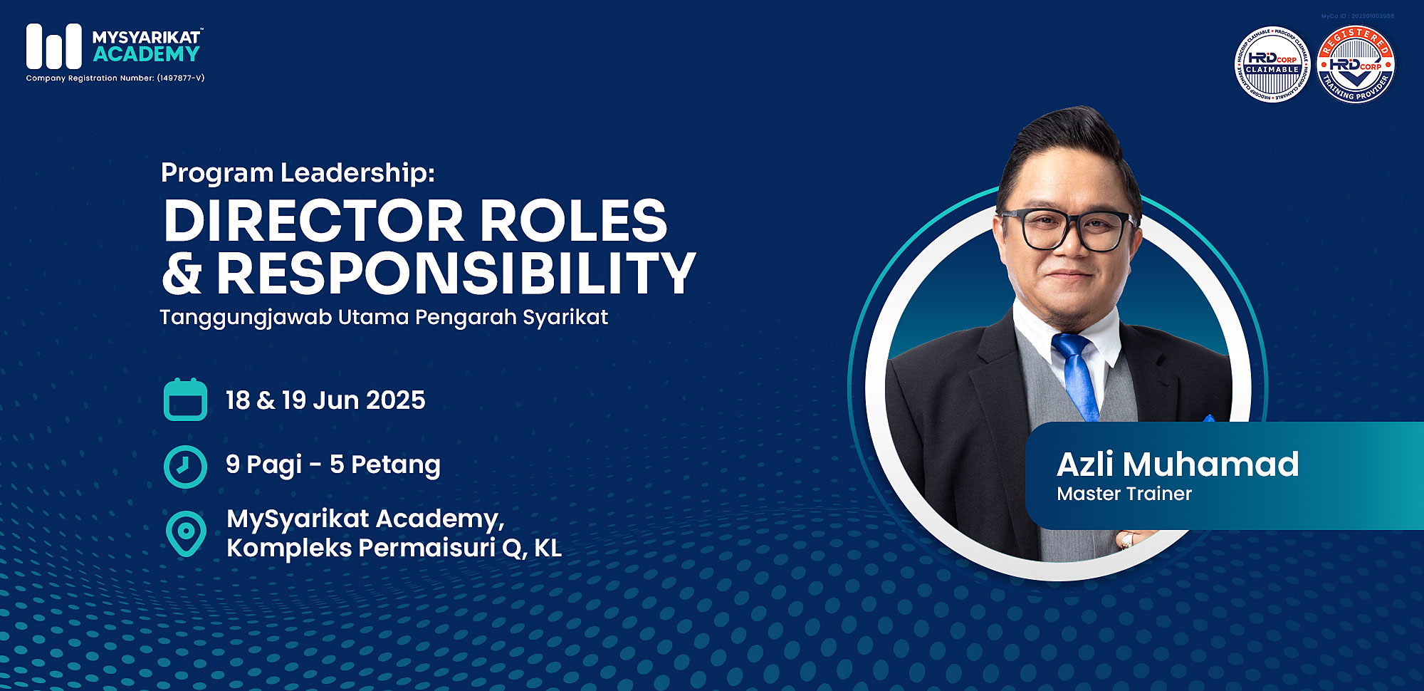 Director Roles & Responsibility (Azli Muhamad) - Payment - Business
